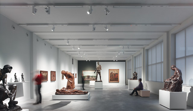 Iluminación de museos: luz para arte y cultura - Zumtobel