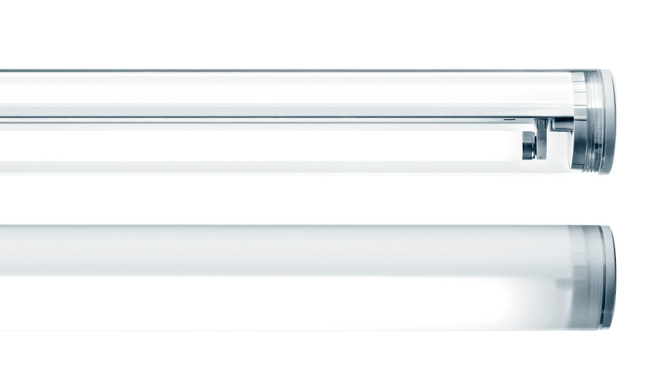 TUBILUX Rohrleuchte höherer Schutzart IP68 - Zumtobel